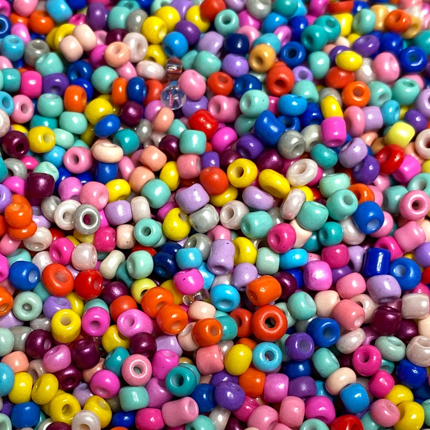 Sachet de 35-40 grammes de perles de rocailles en verre 3 mm ...